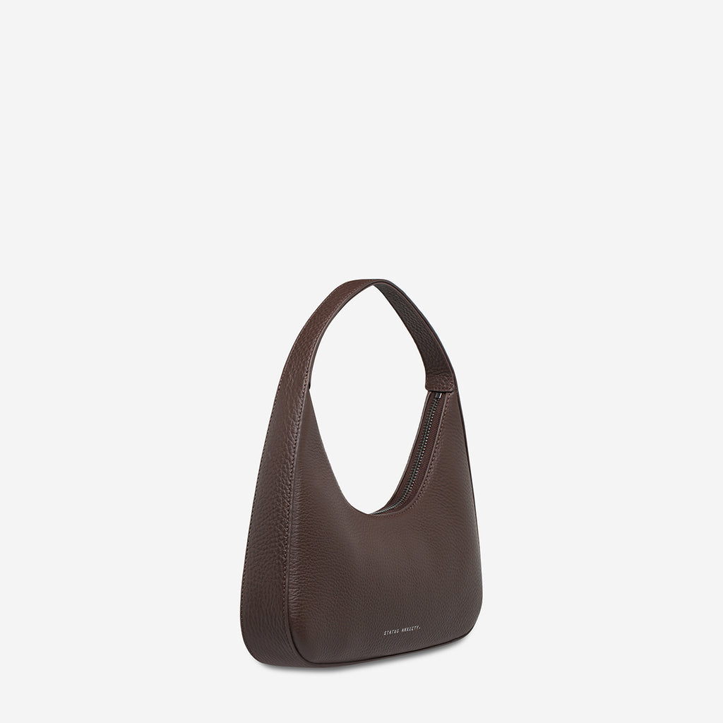 Aurora Women's Cocoa Leather Bag | Status Anxiety®